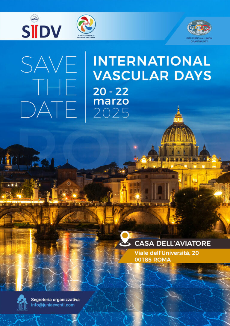 International Vascular Days 20-22 marzo 2025 – Save the Date – IUA ...